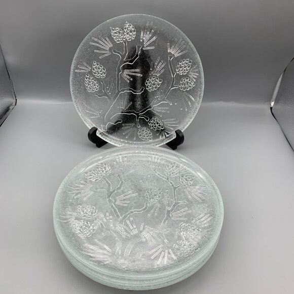 Indiana Glass | Dining | Indiana Glass Tiara Ponderosa Pine 8 Inch ...
